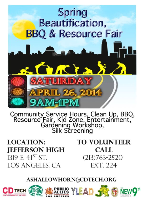 Spring Beautification, Resource Fair & BBQ | CDTech